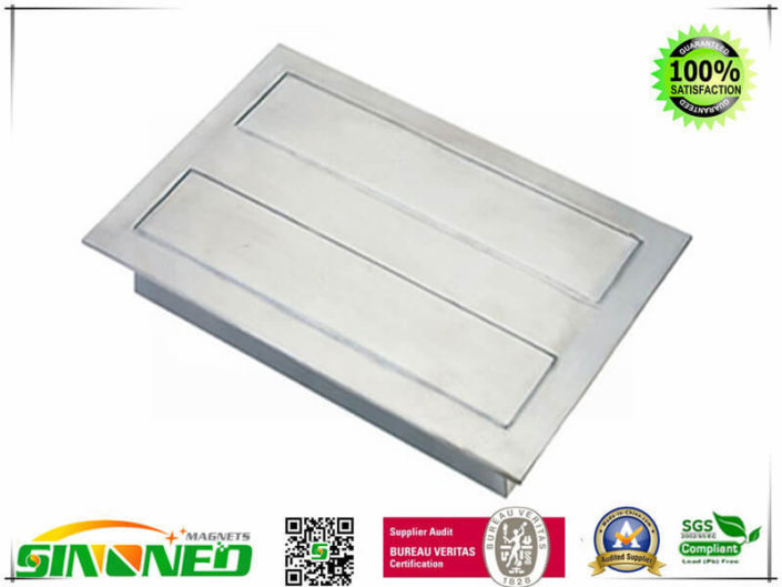 Strong industrial plate magnets, magnetic plates for separation with ...